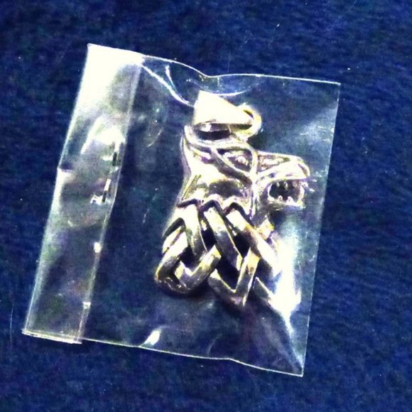 Handmade | Jewelry | Celtic Wolf Head Silver Pendant | Poshmark